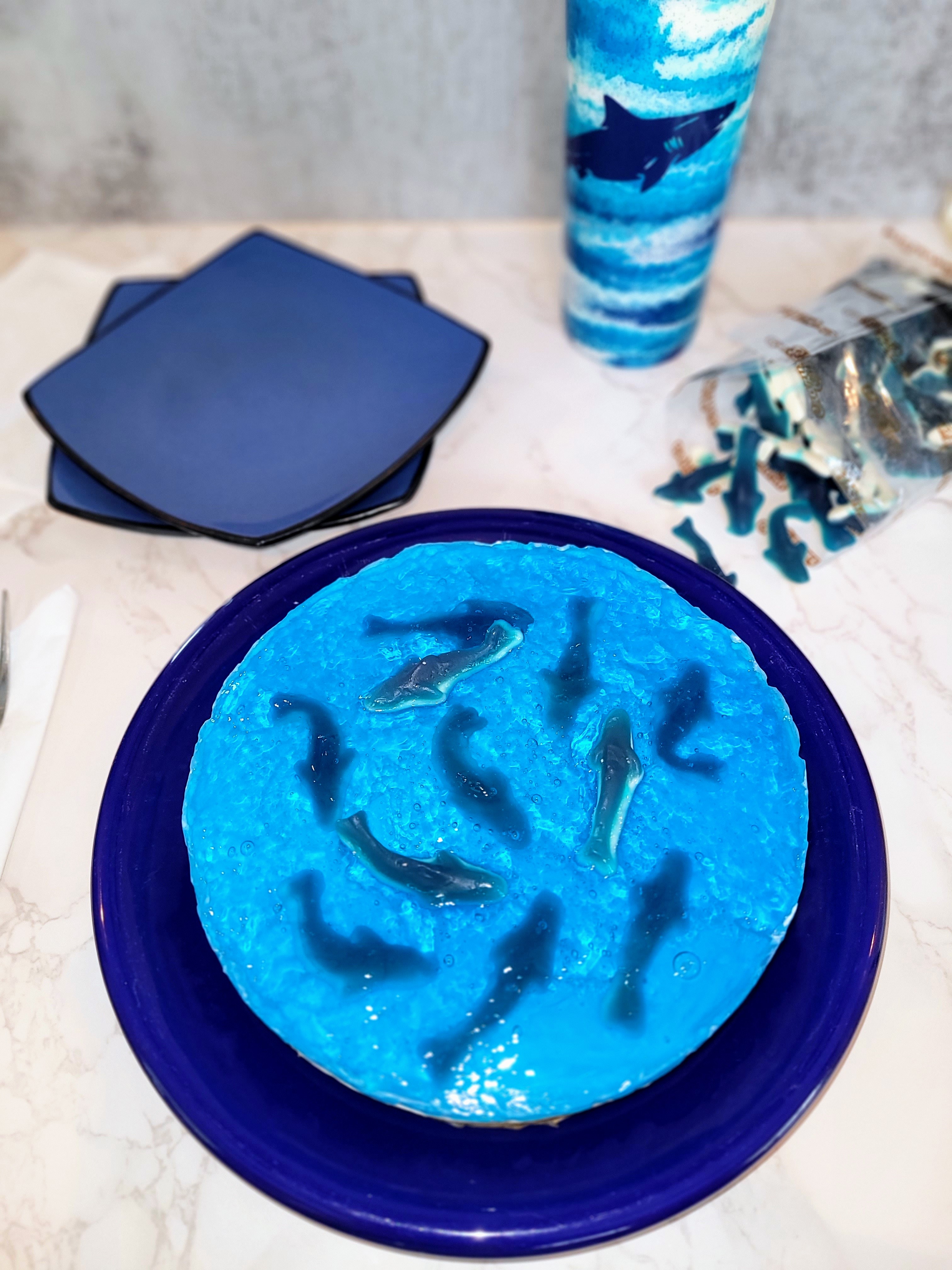 Shark Week Cheesecake – Kate Bakes Cakes