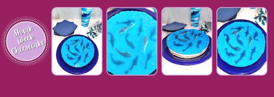 Shark Week Cheesecake – Kate Bakes Cakes