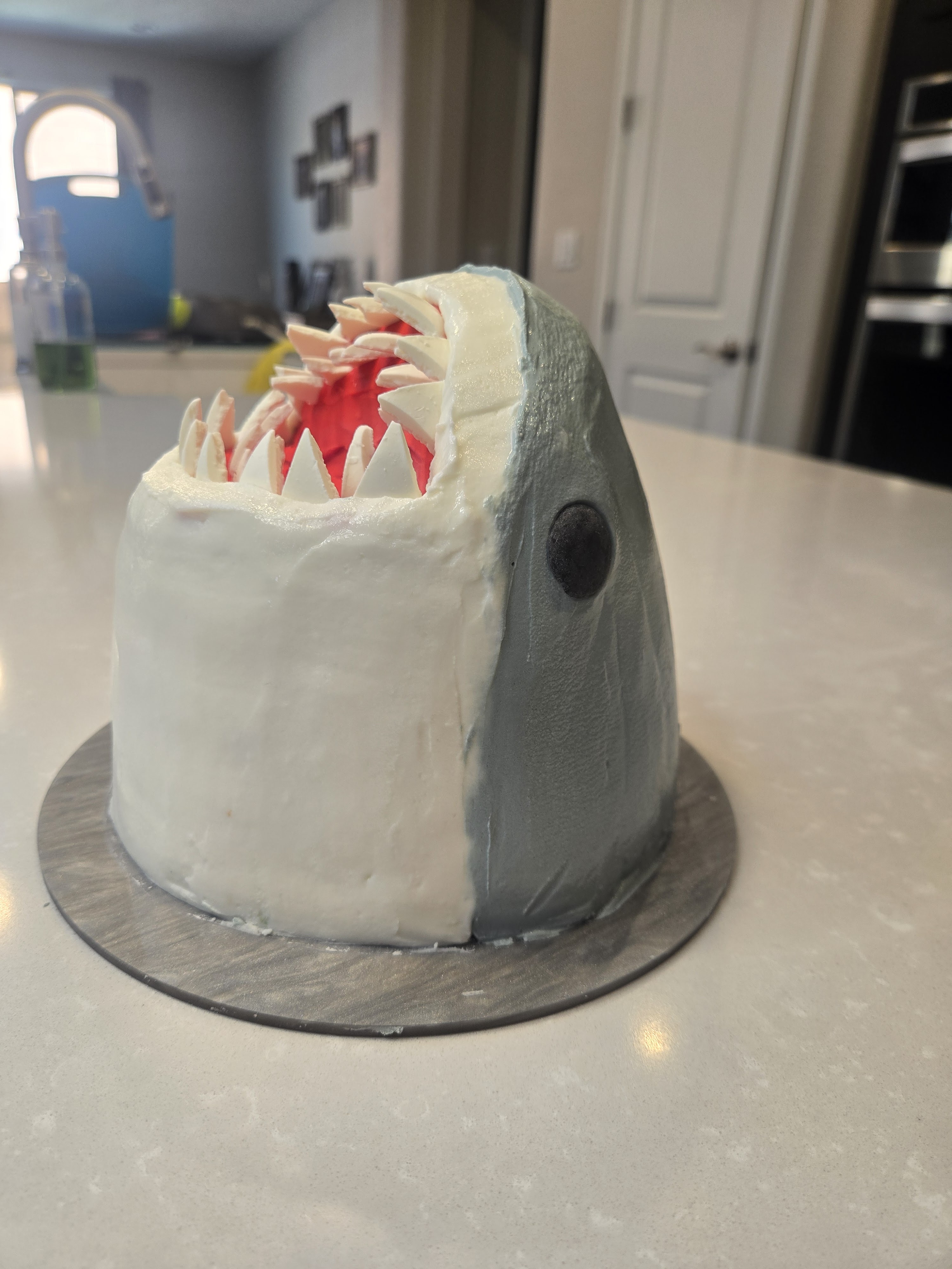 Shark Cake Oh Ha Ha! – Kate Bakes Cakes