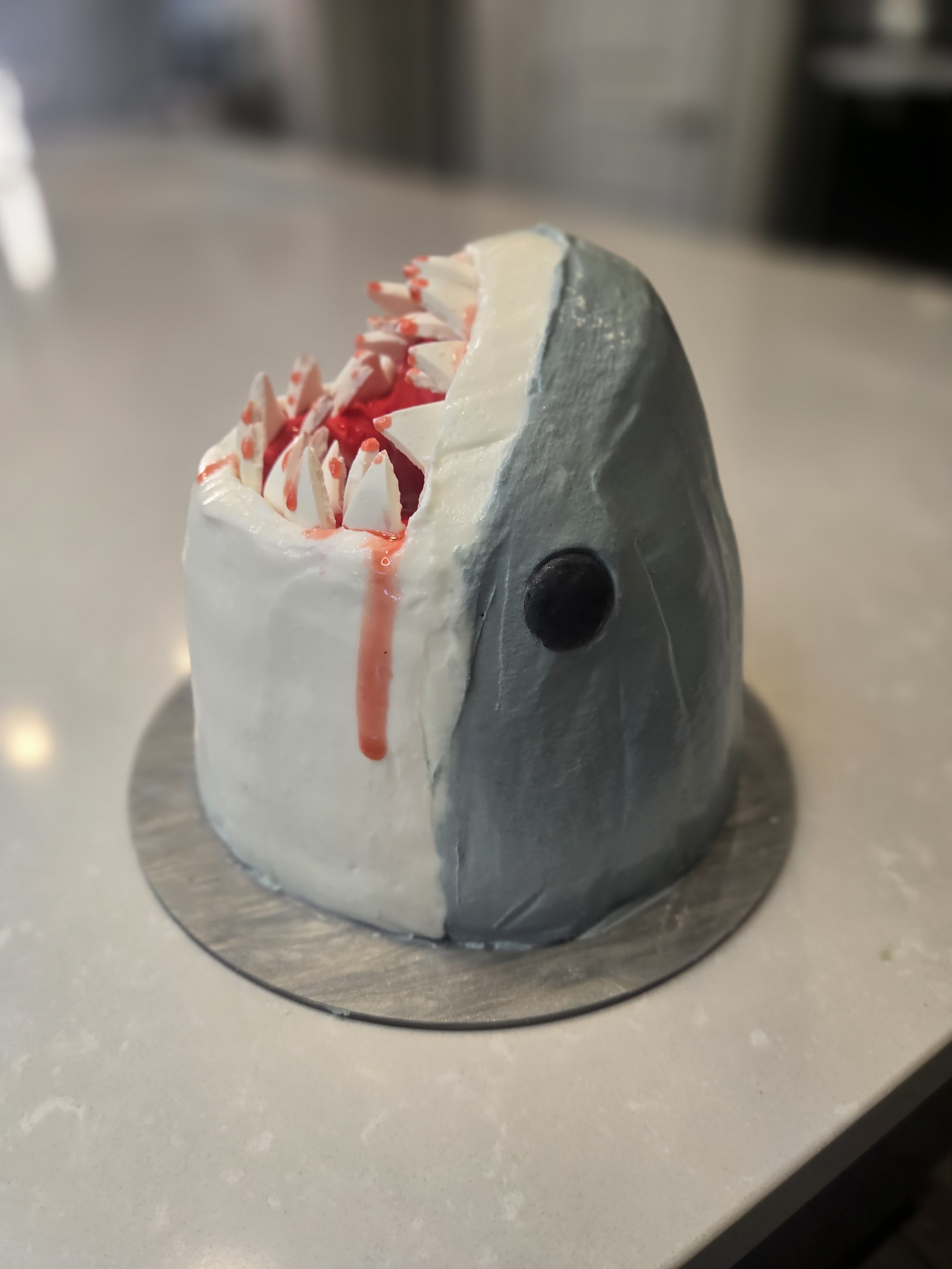 Shark Cake Oh Ha Ha! – Kate Bakes Cakes