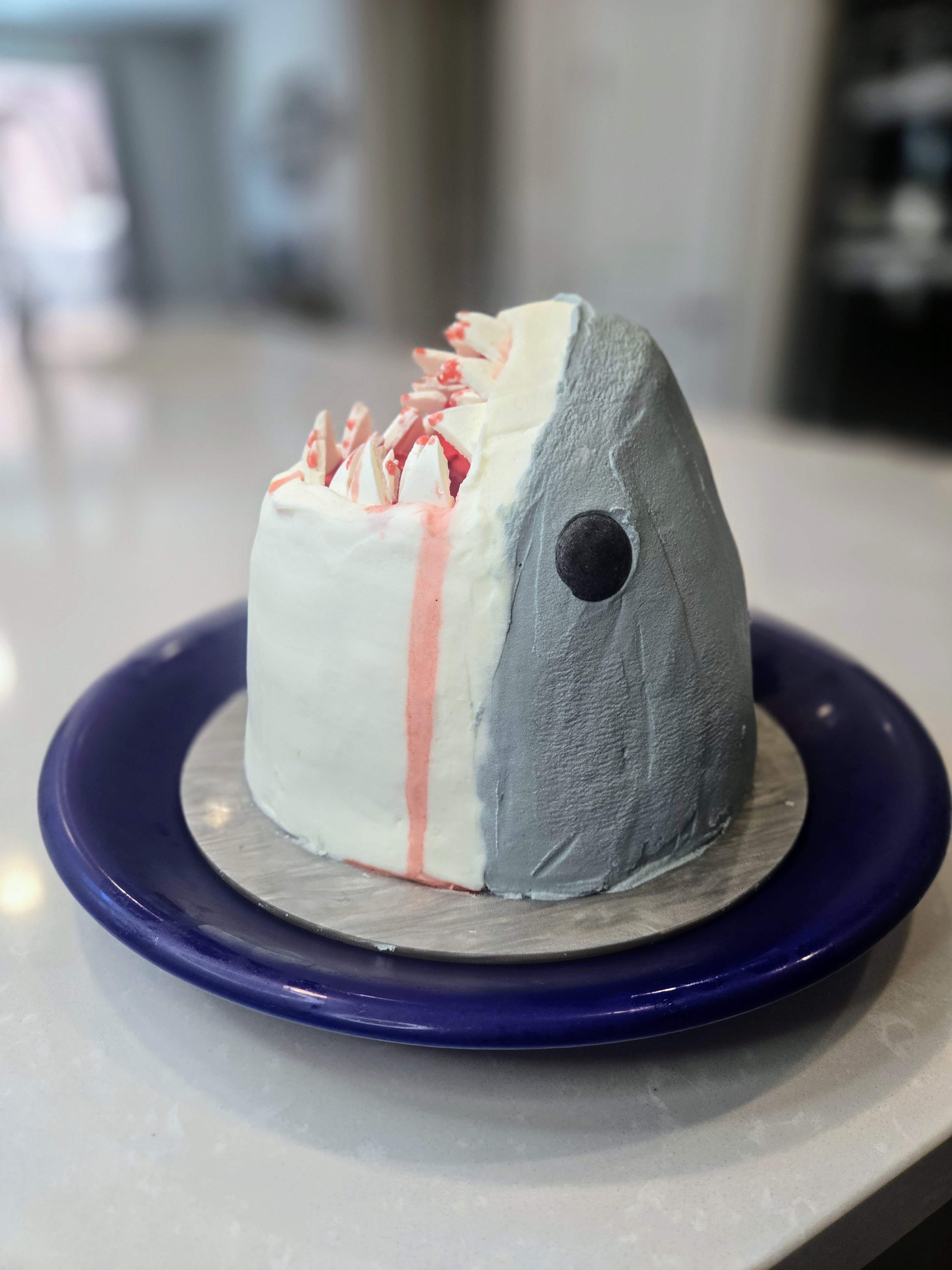 Shark Cake Oh Ha Ha! – Kate Bakes Cakes