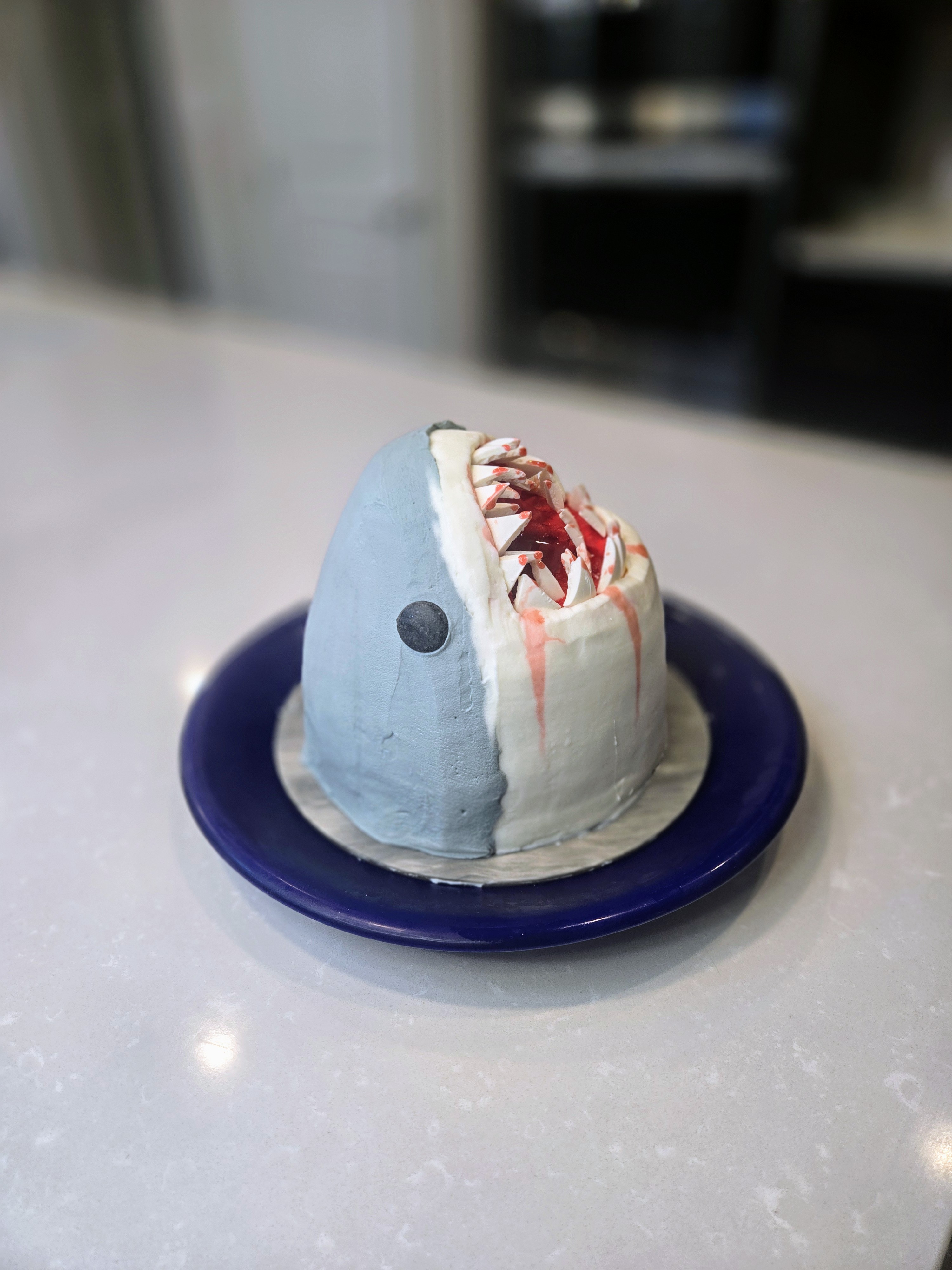 Shark Cake Oh Ha Ha! – Kate Bakes Cakes