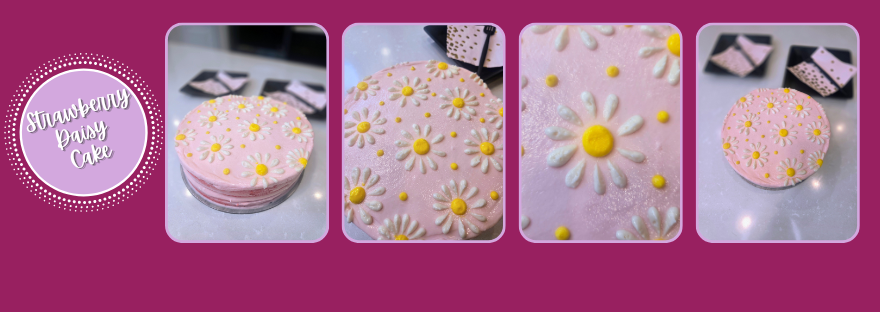 Strawberry Fields and Daisy Feels – Kate Bakes Cakes
